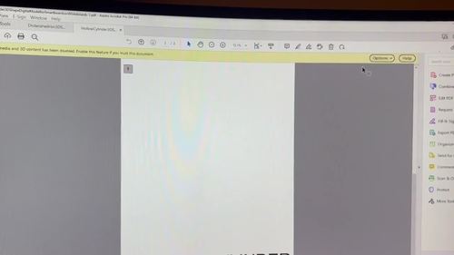 Hollow Cylinder 3D Shape Digital Model for Smartboards or Whiteboards