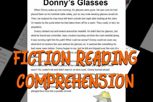 4th-5th Grade Animals Fiction Reading Passages and Questions Word Document