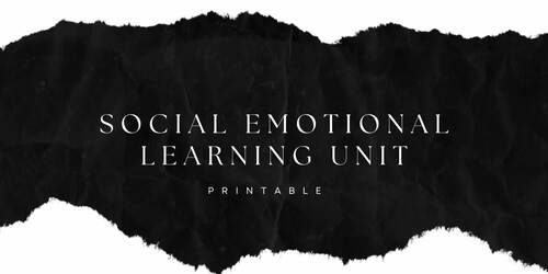 Social Emotional Learning Unit by Lib Anatomy school | TPT Social Emotional Learning Unit by Lib Anatomy school | TPT