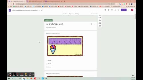 3 Quizzes: Measurement Google Forms™ by GroovyGarden | TPT