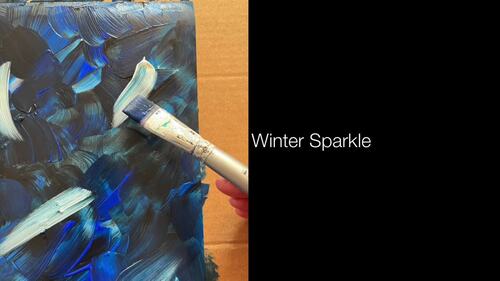 WINTER SPARKLE Christmas Ornaments Art Project for a Visual Art ...