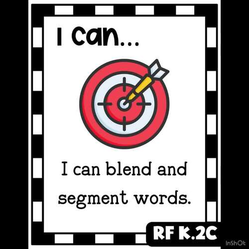Kindergarten ELA + Math Learning Targets {Essential Standards} | TPT