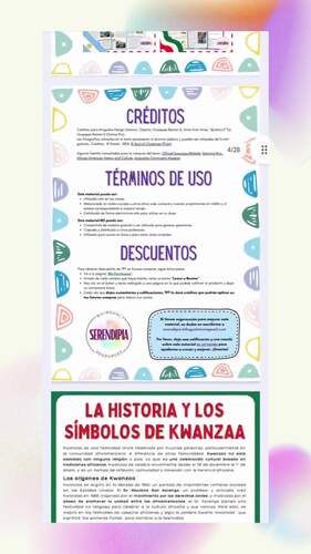 Kwanzaa Lectura | Kwanzaa Spanish Reading Comprehension Activities ...