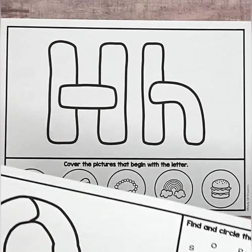 Letters and Sounds Playdough Mats - Alphabet Handwriting Practice