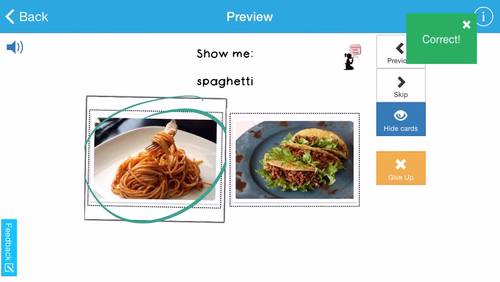 Food Boom™ Cards Lunch & Dinner Foods Real Photos by Speech Your Mind