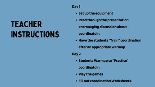 Coordination - Skill Related Fitness - Physical Education by Coach Klassen