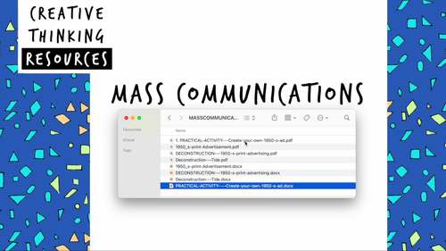 ANALYZING Film, TV & Advertising | Mass Media | REPRESENTATION | Tide ...