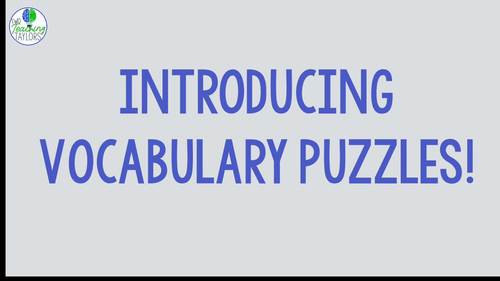 Reflection and Refraction | Light Energy Vocabulary Puzzles | TpT