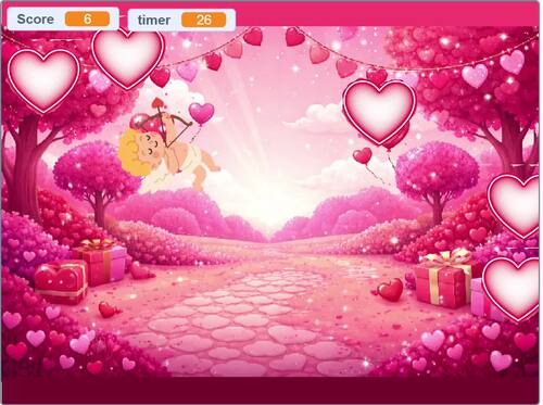 Scratch Coding Project - Collect the Love Hearts Programming 6th - 10th ...