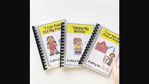 TOILET ROUTINE / POTTY TRAINING VISUALS TOOLKIT Autism and Special Ed