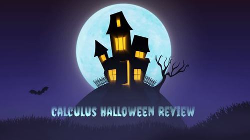 AP Calculus Halloween Review by Calculus4u | TPT