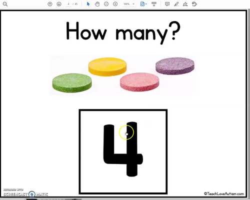 Errorless Counting Digital Task Cards | Math Boom Cards by Teach Love ...