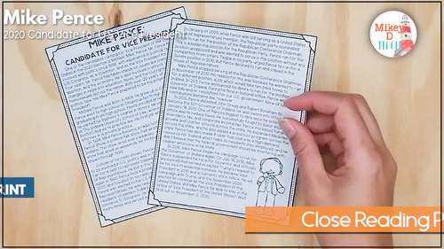 Mike Pence | Presidential Election 2020 | PRINT + DIGITAL | Distance ...