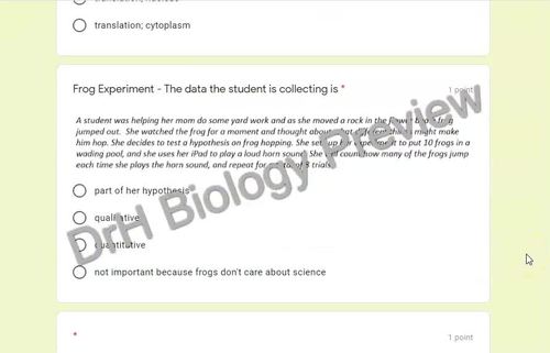 Biology Semester 1 Final Exam and Review - Digital by DrH Biology