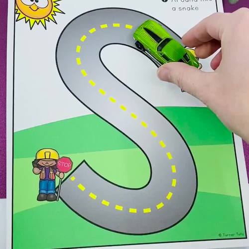 Letter Road Cards Letter Formation Activity - Alphabet Road Literacy Center