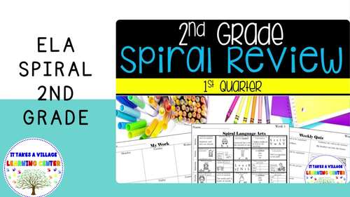 2nd Grade ELA: Phonics, Grammar & Language Arts Worksheets | TPT
