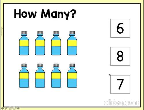 Counting to 10 Activities PreK Kindergarten Google Slides™ PowerPoint Game