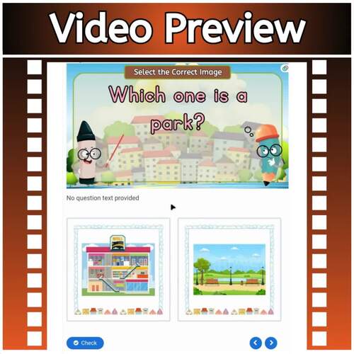 Correct Image: My Neighborhood Digital Resources Vocabulary Building