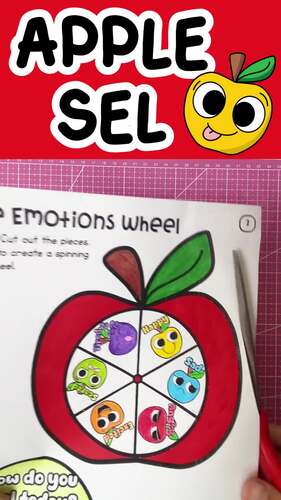 Apple SEL Craftivity | PreK–Grade 2 | Social Emotional Learning Activities