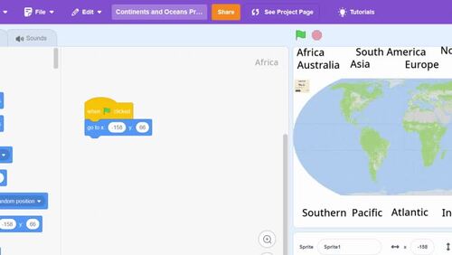 Continents, Geographic Regions, Rivers, Scratch Scavenger Hunt ...