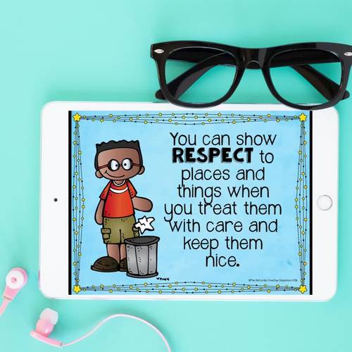 Respect SEL Bundle Golden Rule, Behavior Lessons, Posters & Games