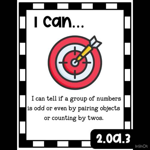 2nd Grade Essential Math “I Can” Statements – Common Core Learning Targets