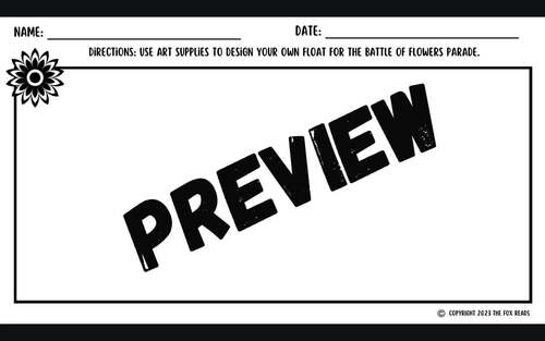 San Antonio's Fiesta Parade BUNDLE by The Fox Reads | TPT