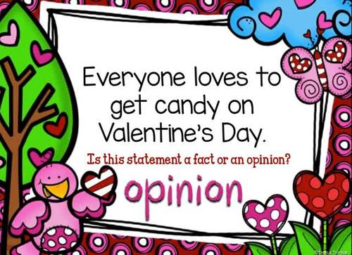 Valentine's Day Fact or Opinion PowerPoint by Teresa Tretbar - Amazing ...