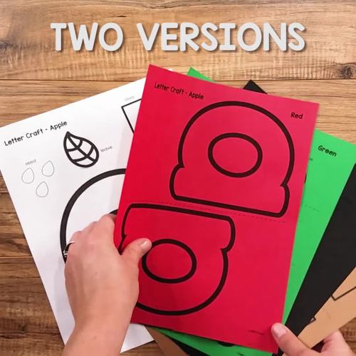 Alphabet Crafts, Lowercse Letters of the Alphabet Activities & Practice ...