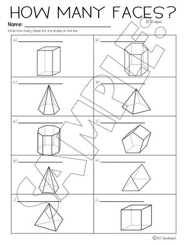 Geometry Review (Shape Properties, Classifying Shapes, Prisms vs Pyramids)
