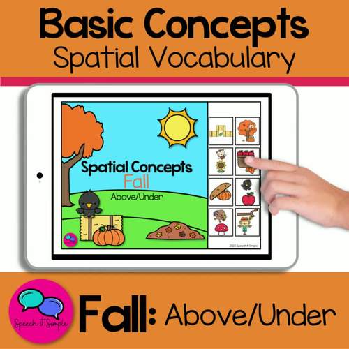 Basic Concepts - Spatial Vocabulary - Above and Under - Fall - Prepositions