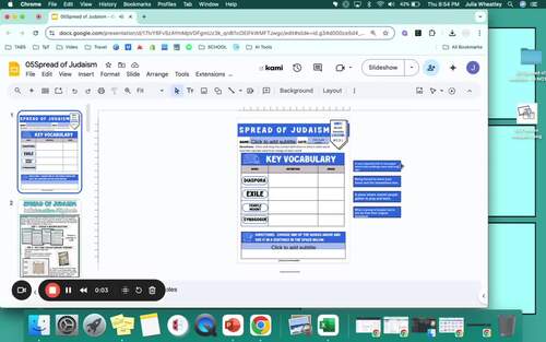Spread of Judaism-Reading, Writing & Collaborative FlipBook - Print and ...