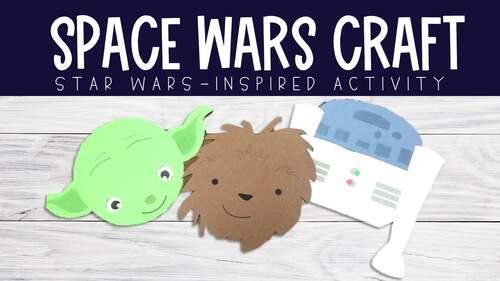 May the 4th Be With You Craft | Star Wars-Inspired Reading Activity