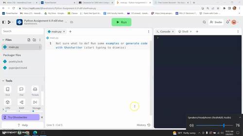 Intro To Python Programming Assignment 6 Python If Elif Else Logic