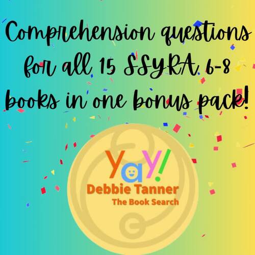 SSYRA 6-8 for 2024-2025 comprehension bundle by The Book Search | TPT