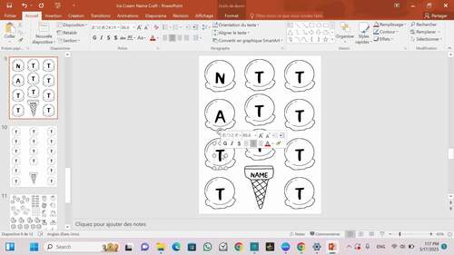 Editable Ice Cream Name Craft for Summer | End of Year Activities ...