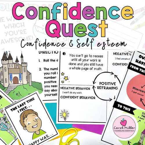 Confidence Small Group Counseling | Friendship | Self Esteem | Advocacy ...