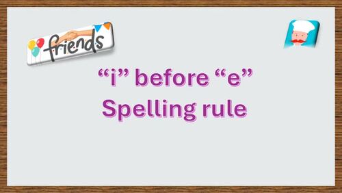 ie -ei spelling rule power point explanation by ZympleTeach | TPT