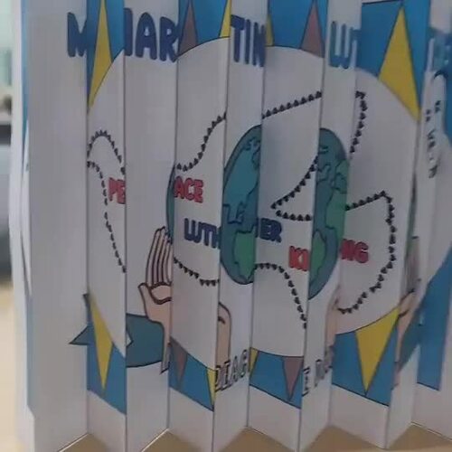 Martin Luther King Jr. Activities and Crafts: Agamograph ,Poster 2D ...