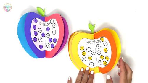 MULTIPLICATION FACTS CRAFT | A HANDS-ON MULTIPLICATION ACTIVITY by ...