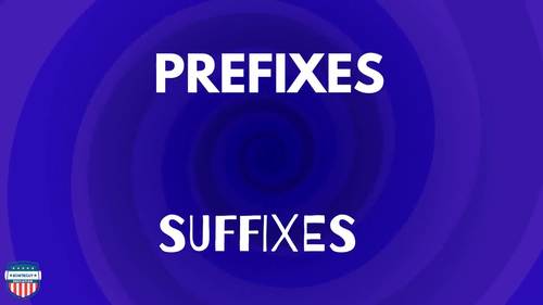Prefixes and Suffixes Video by Bow Tie Guy and Wife | TPT