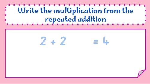 Multiplication Brochure Worksheets 2 Times Table and Google Slides ...