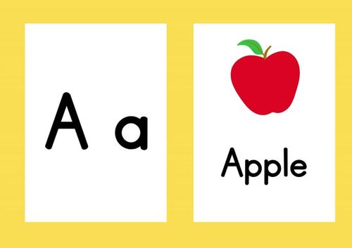 Alphabet Flashcards by Ms K ACADEMY | TPT