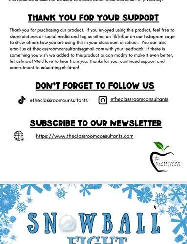 SNOWBALL FIGHT! 3-Digit by 1-Digit Multiplication (Regrouping Practice)