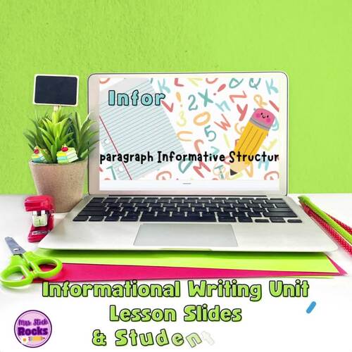 Informational Research Writing Project, Lesson Slides & Student Pages