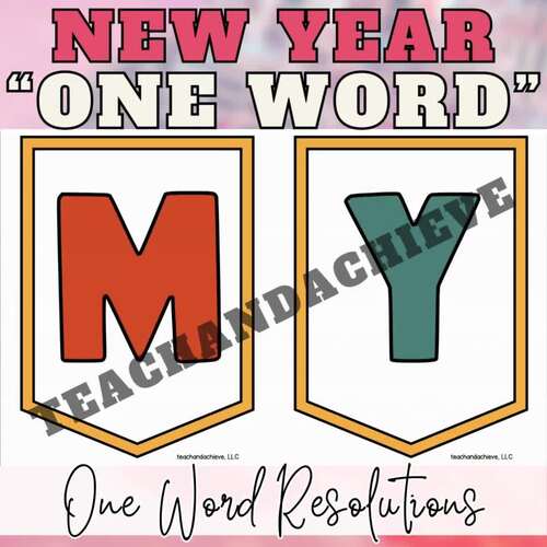 2026 New Year My One Word Resolution, New Year 2026 Goal Setting ...