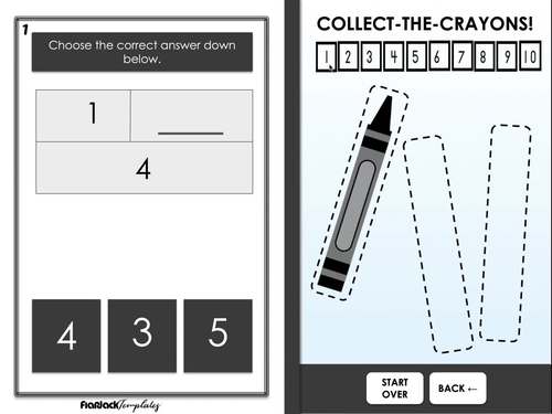 Bar Model Game by First Grade Frolics | TPT