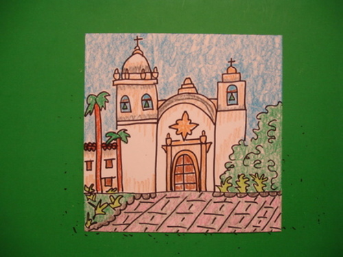Let's Draw Mission Carmel! by Patty Fernandez Artist | TPT