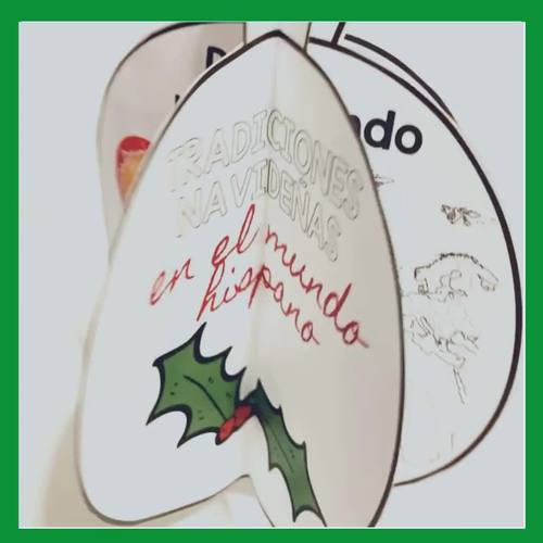Tradiciones navideñas - Christmas Traditions in Spanish - Project