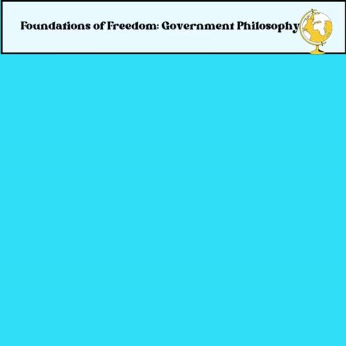 HSS 8.1.2 Government Philosophy: the Declaration of Independe PBL ...